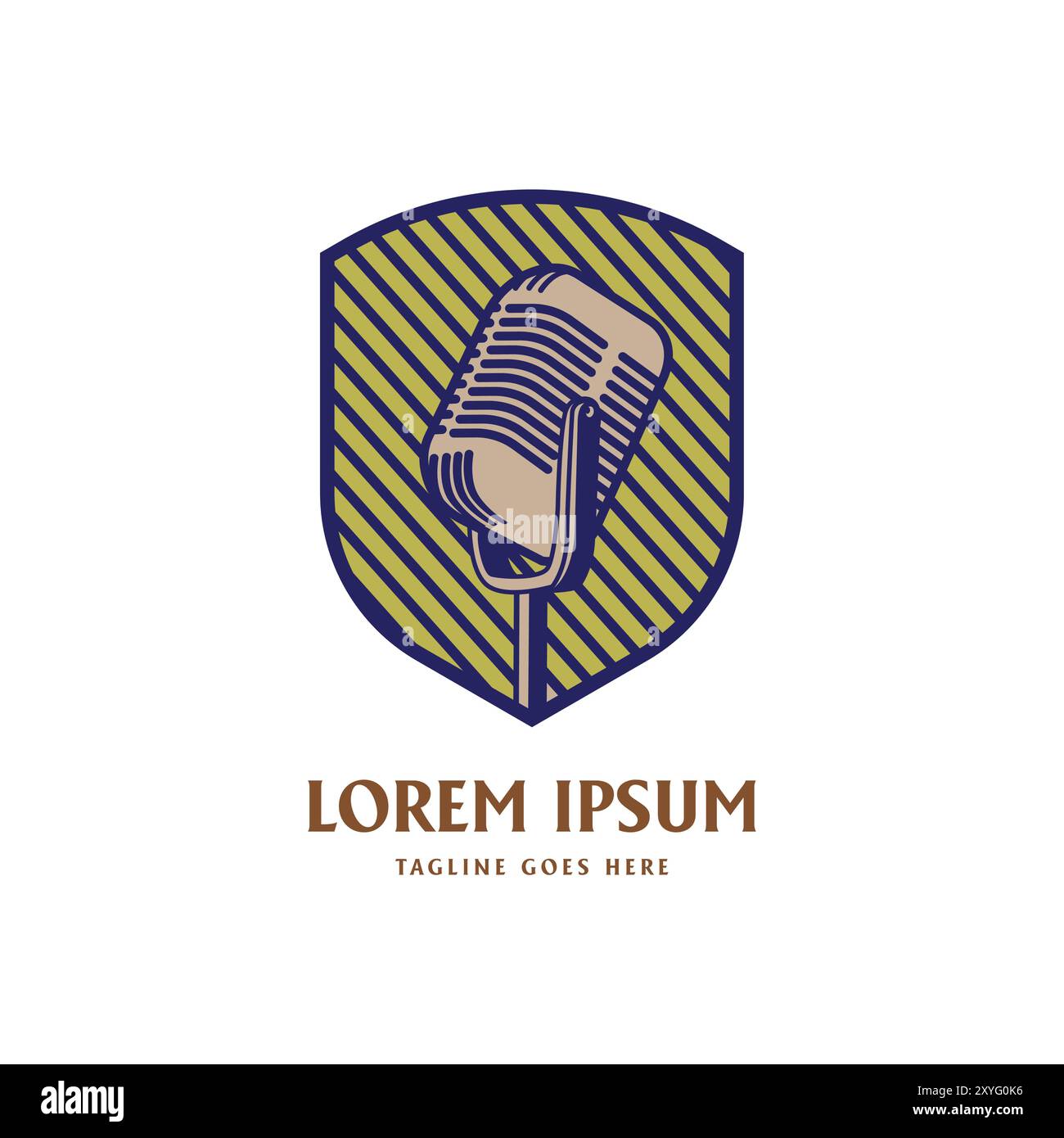 Mic shield Stock Vector Images - Alamy