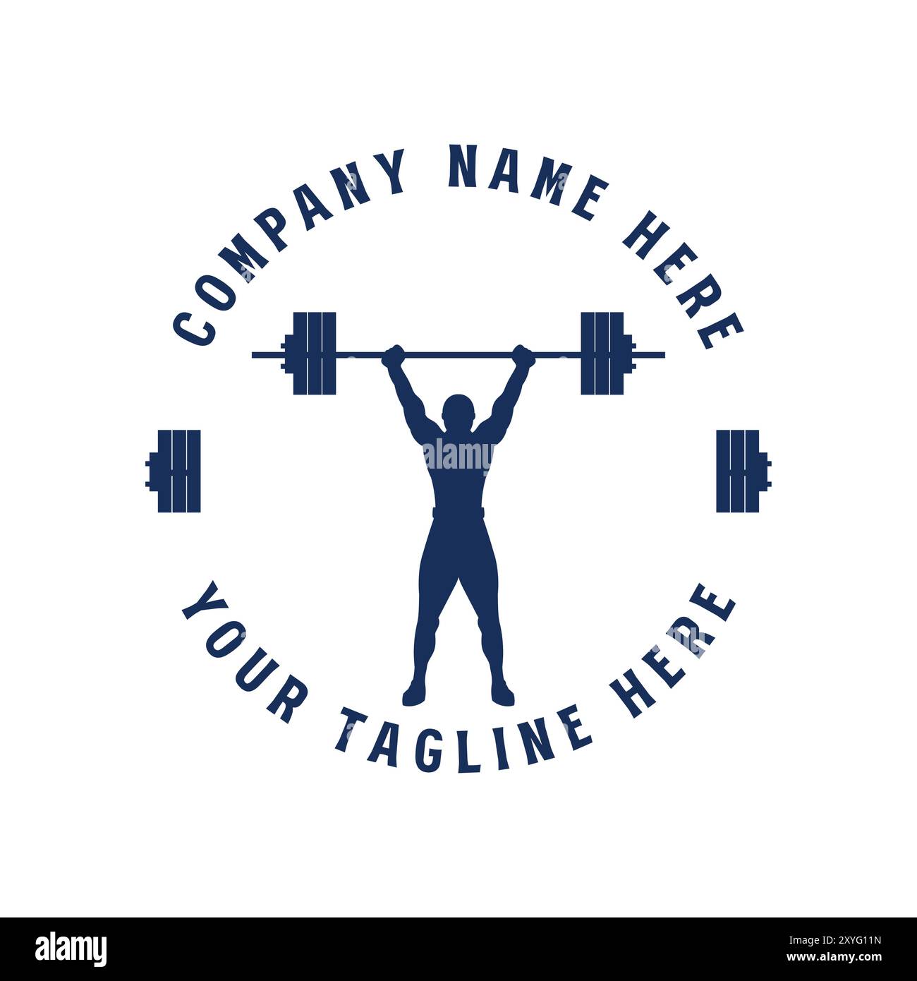 Man Male with Barbell Dumbbell for Crossfit Gym, Weight Lifting Bodybuilder Illustration design ...