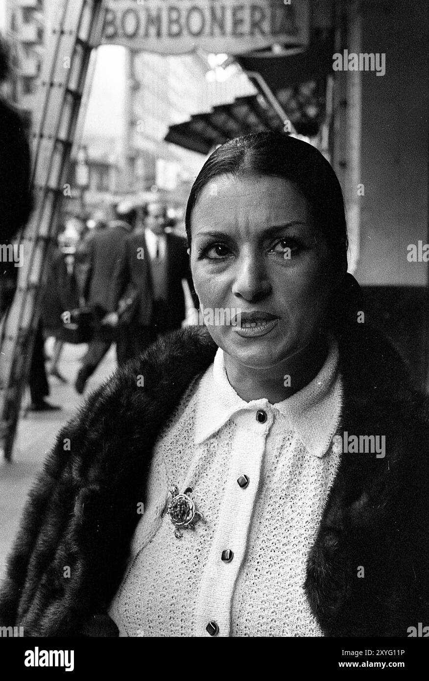 Spanish actress and singer Nati Mistral (neé Natividad Macho Álvarez ...