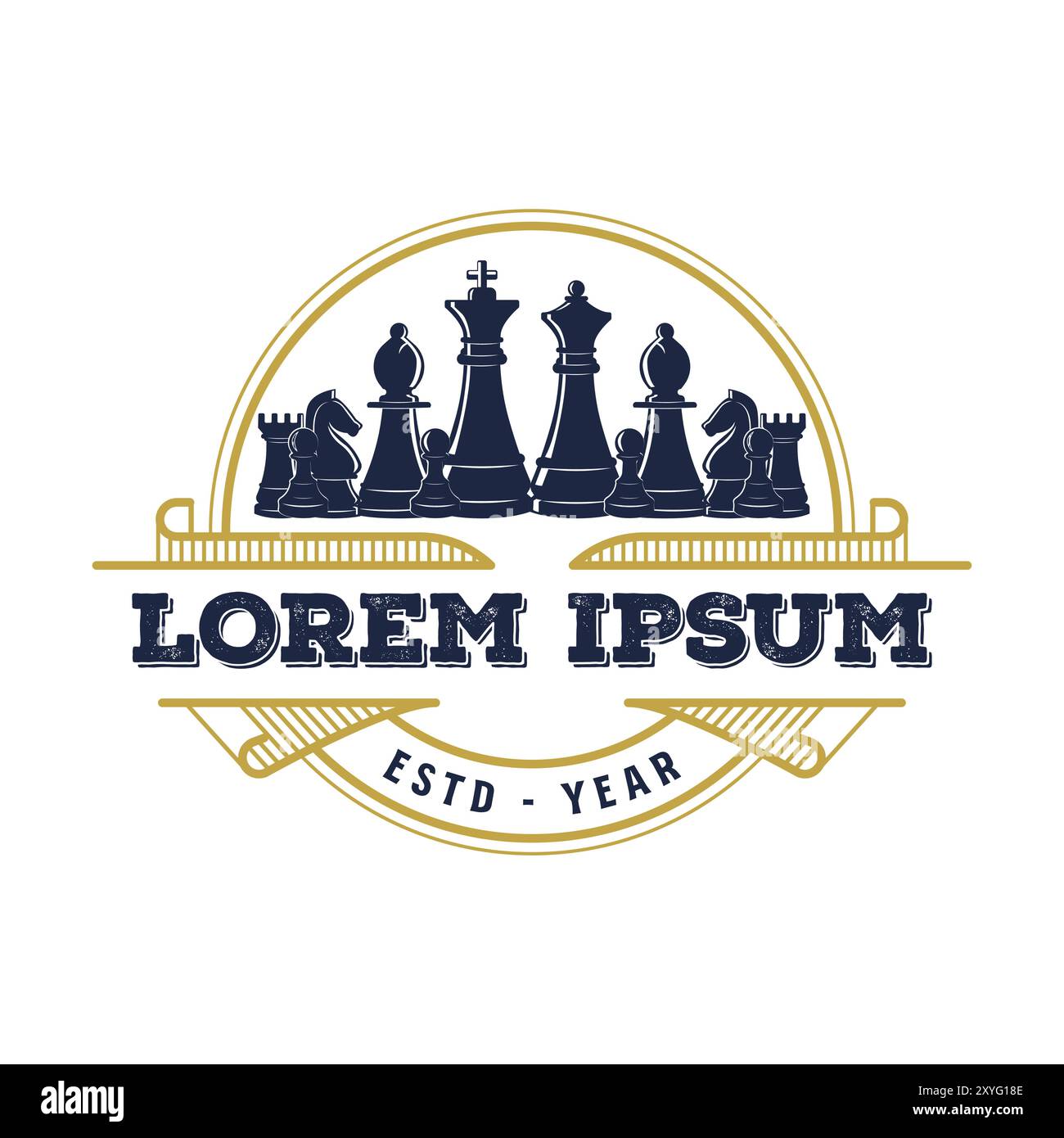 Chess arrangement Cut Out Stock Images & Pictures - Alamy