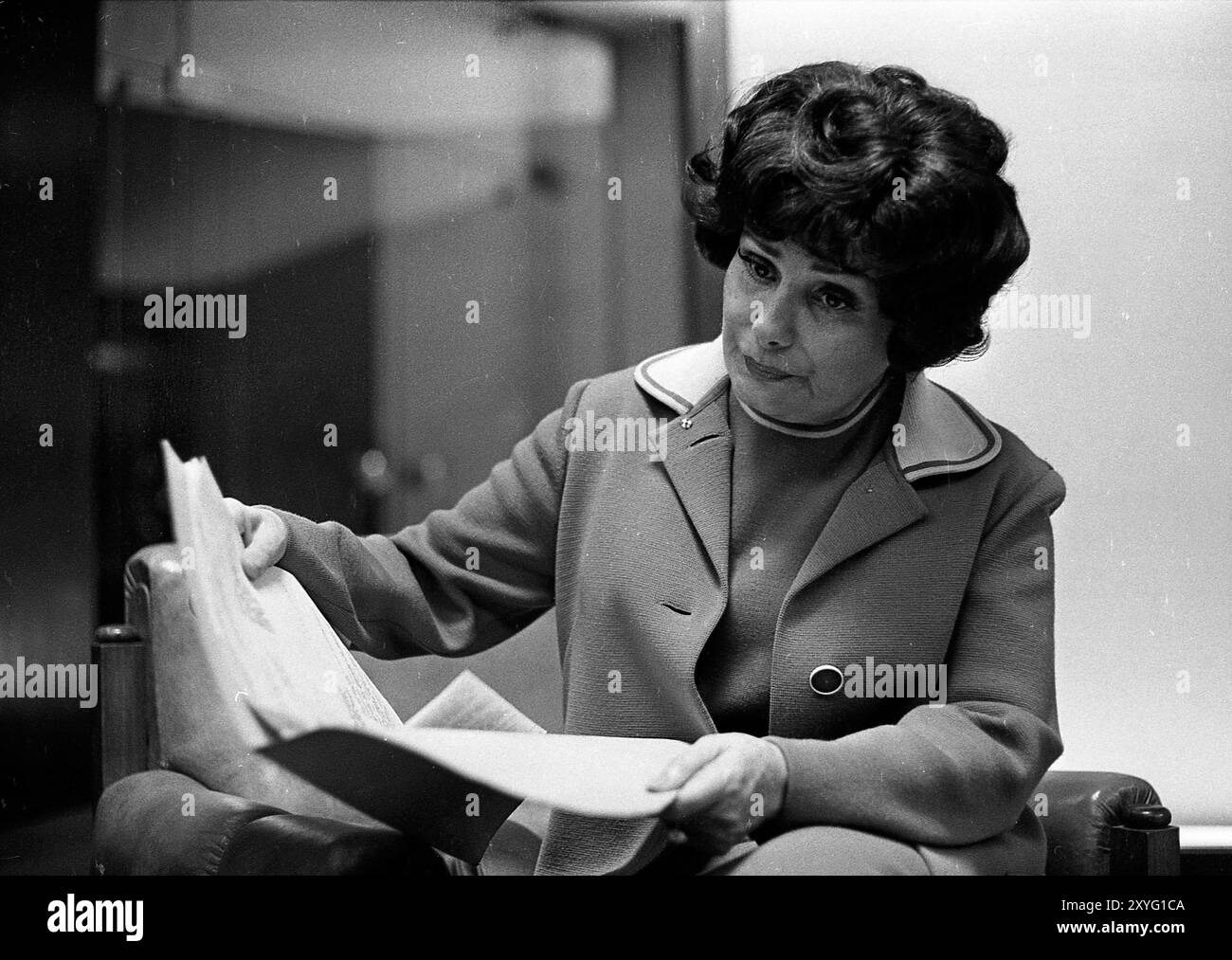 Argentine actress, comedian and screenwriter Marina Esther Traveso, known as "Niní Marshall ...