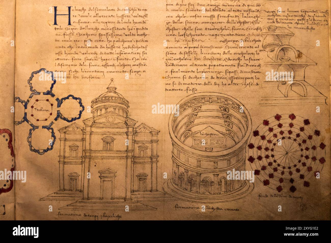 Turin, Italy - 12 December 2023: antique manuscript document with ...