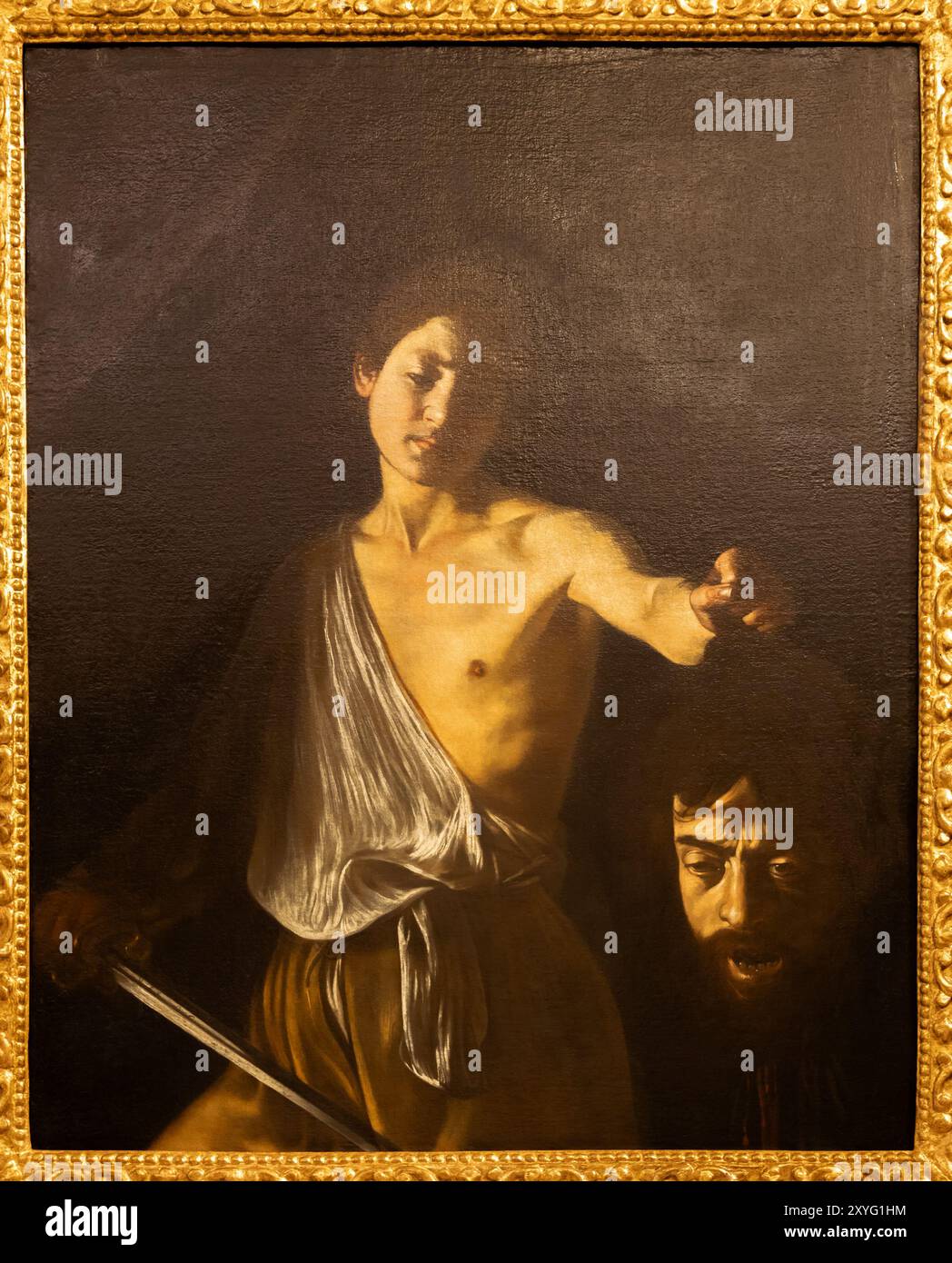 David and goliath caravaggio hi-res stock photography and images - Alamy