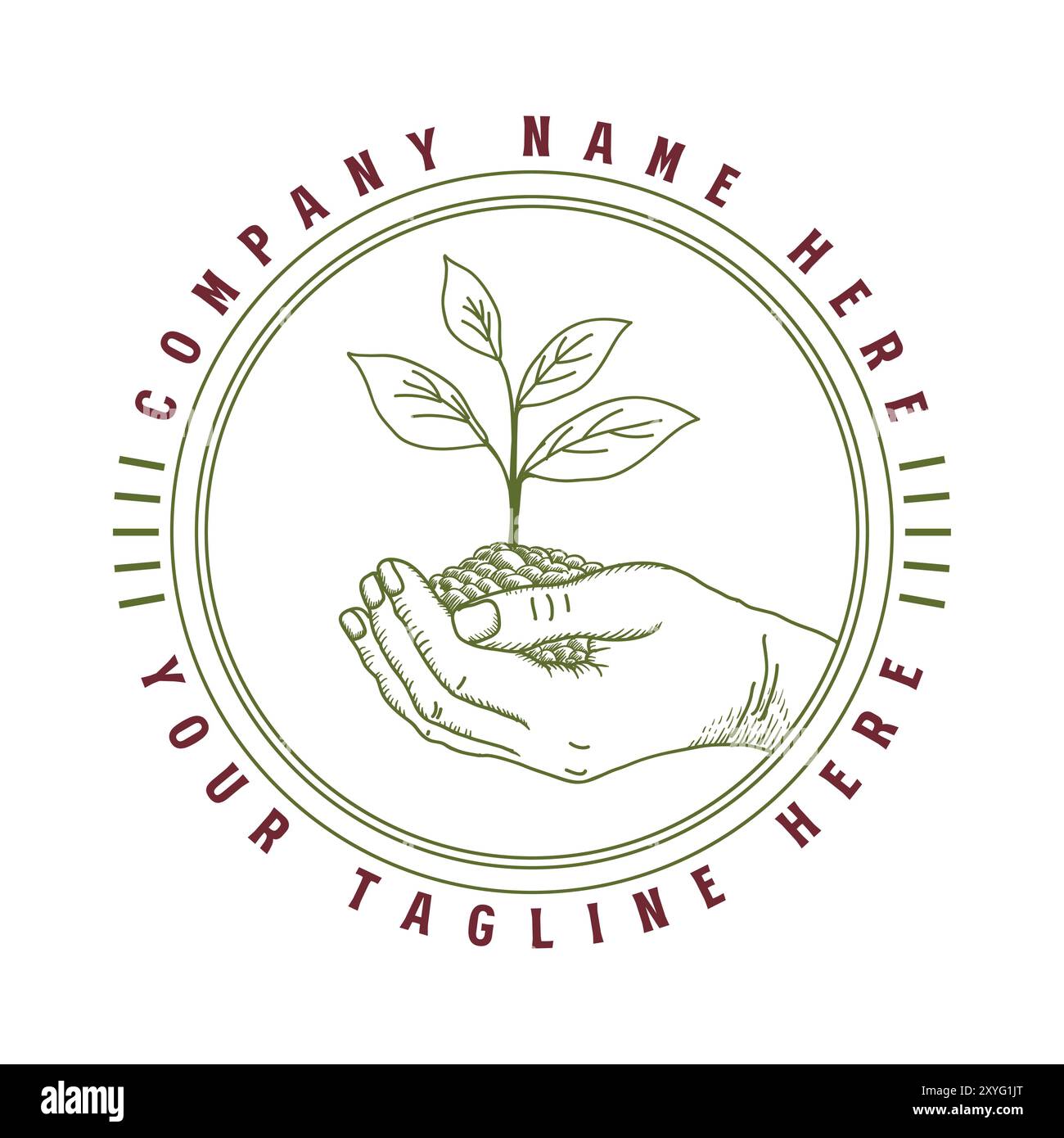 Hand Hold Soil Ground Growing Baby Plant for Save Protect Earth Planet ...