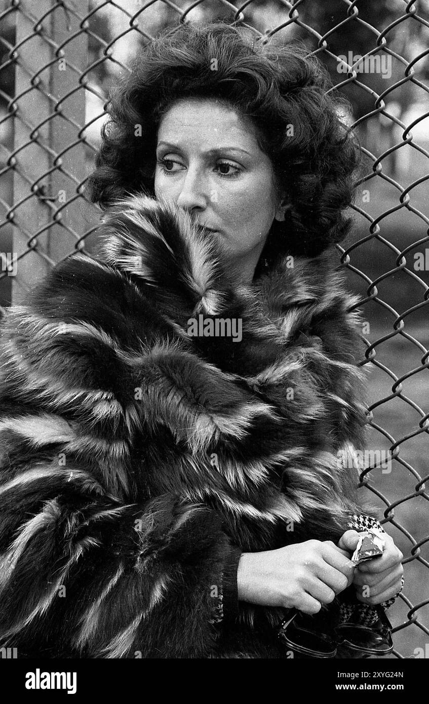 Argentine film and theater actress Norma Aleandro posing for the ...