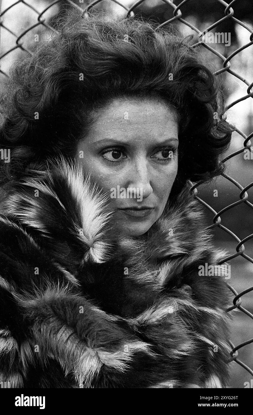 Argentine film and theater actress Norma Aleandro posing for the ...