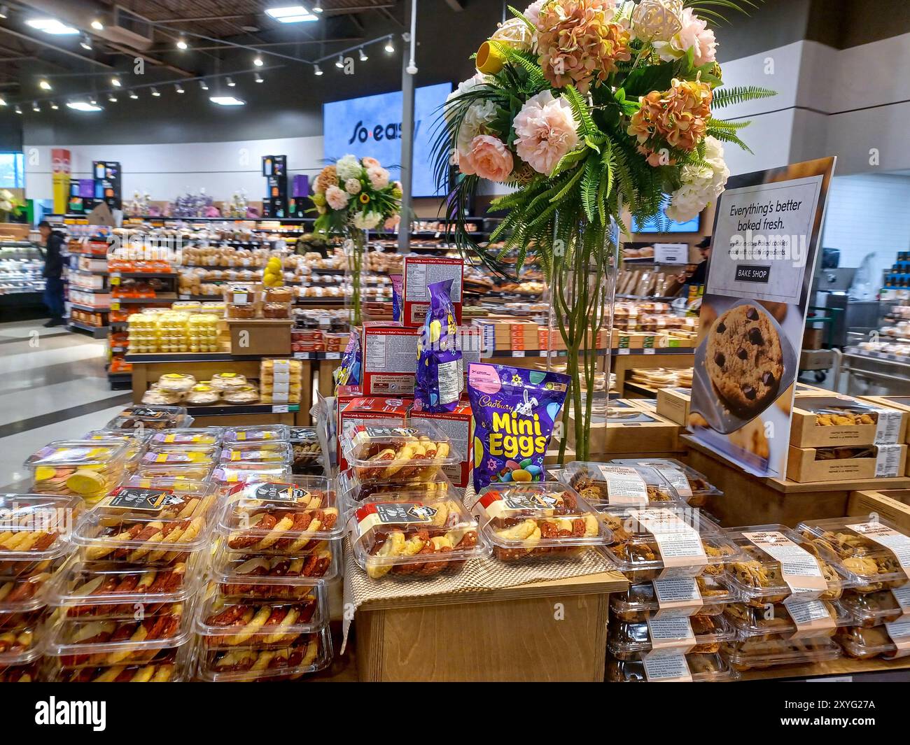 Toronto, On, Canada - August 28, 2024: View at the bakery department in ...