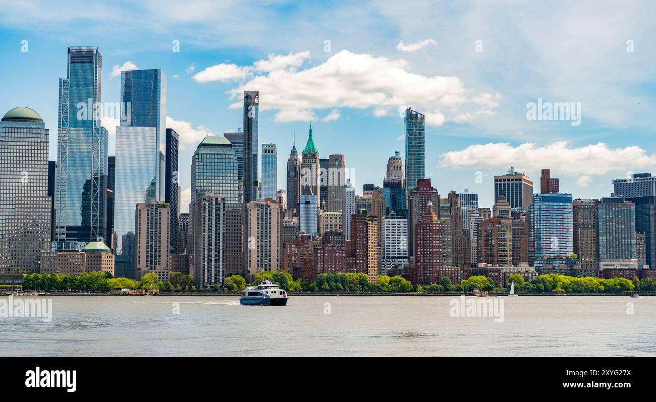 skyline of New York City, United States, USA. NYC landmarks. Amazing ...