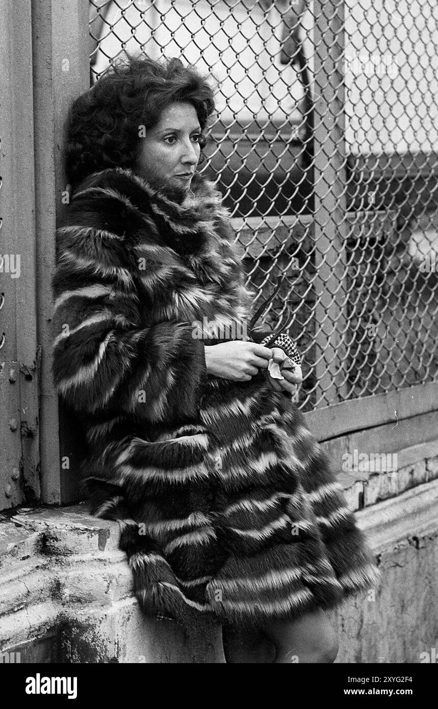 Argentine film and theater actress Norma Aleandro posing for the ...
