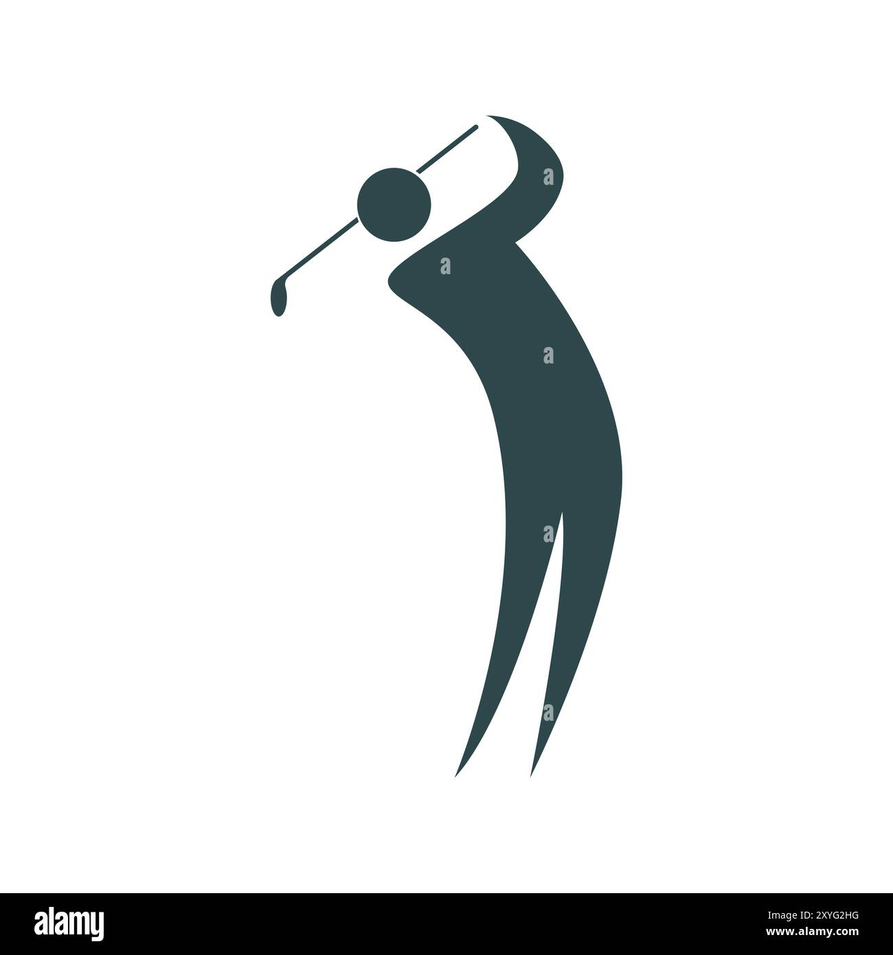 Hold golf club Stock Vector Images - Alamy