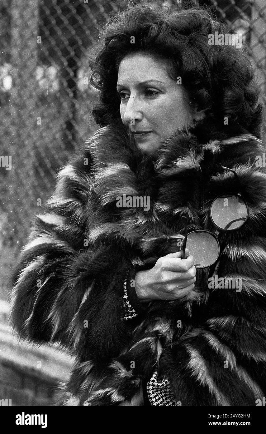 Argentine film and theater actress Norma Aleandro posing for the ...
