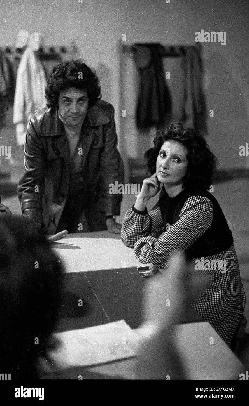 Argentine film and theater actress Norma Aleandro posing for the ...