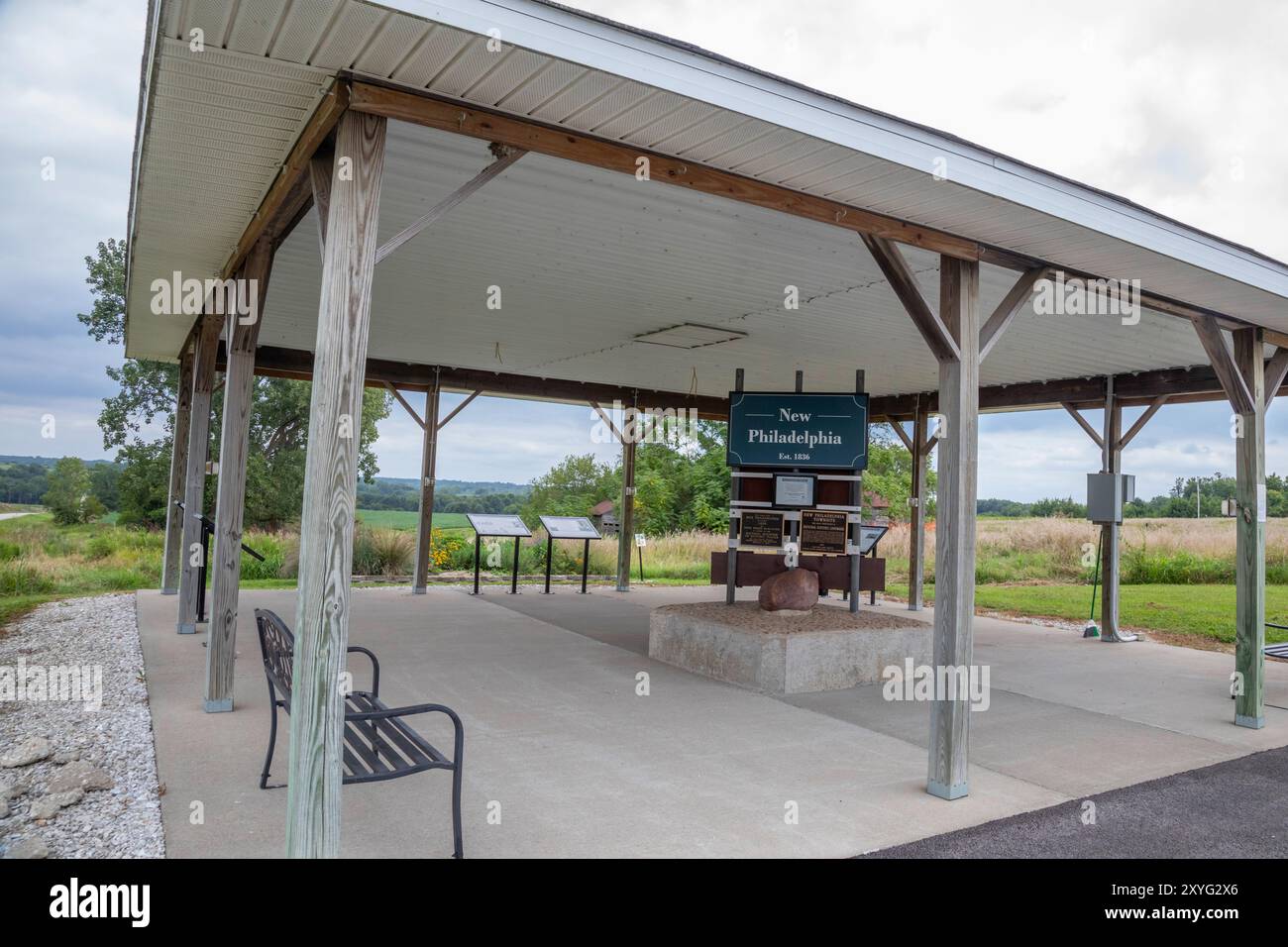 Barry, Illinois - New Philadelphia National Historic Site. Founded in ...