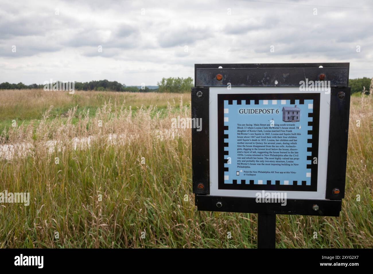 Barry, Illinois - New Philadelphia National Historic Site. Founded in ...