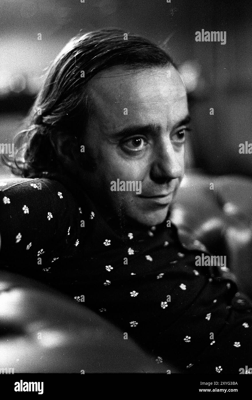 Argentine TV presenter José Nicolás "Pipo" Mancera, during an interview ...