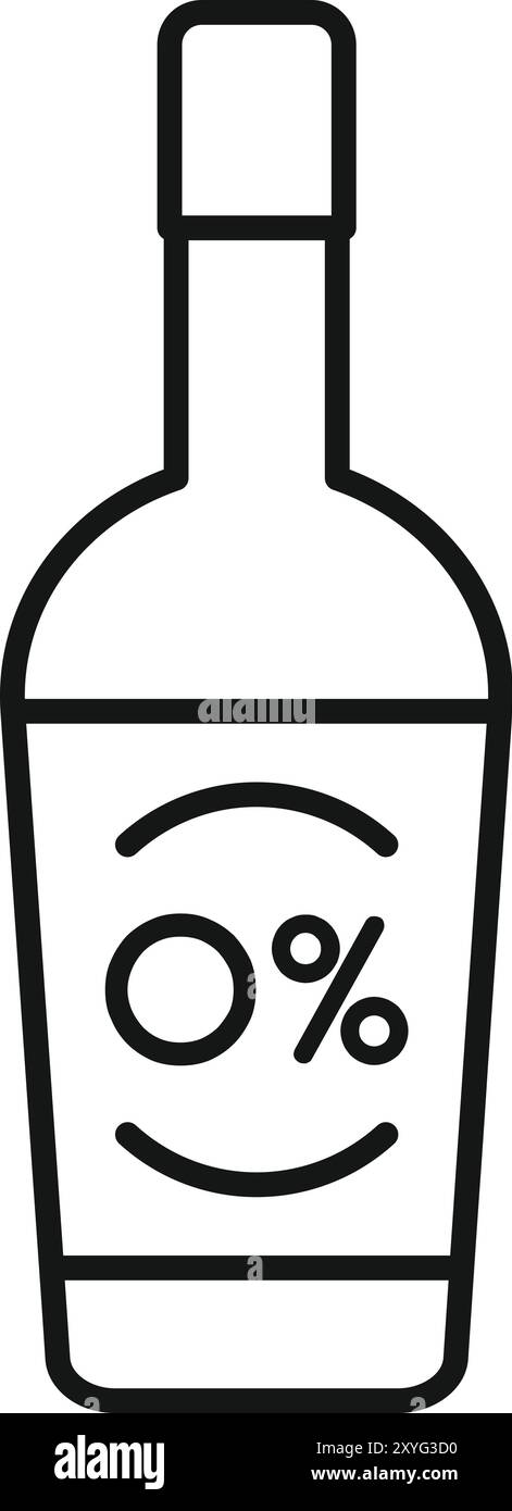 Alcohol free options Stock Vector Images - Alamy