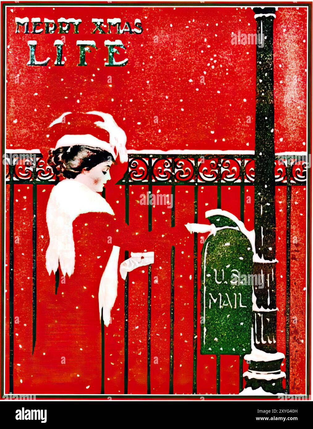 vintage magazine cover Stock Photo - Alamy