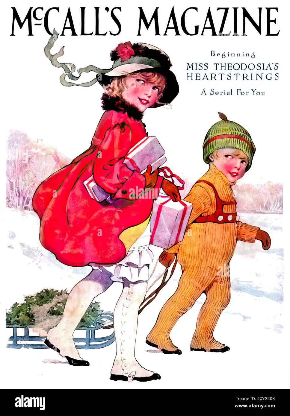 vintage magazine cover Stock Photo - Alamy