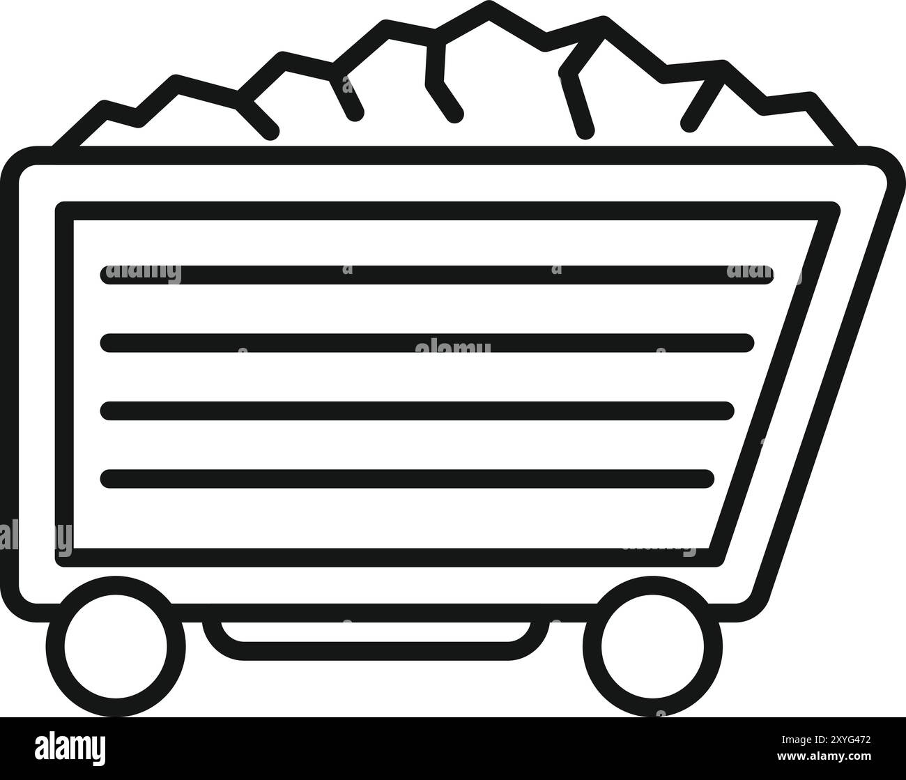 Transporting ore Stock Vector Images - Alamy