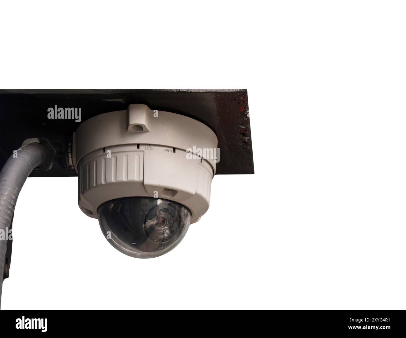 Security Camera CCTV isolated on white transparent Stock Photo - Alamy