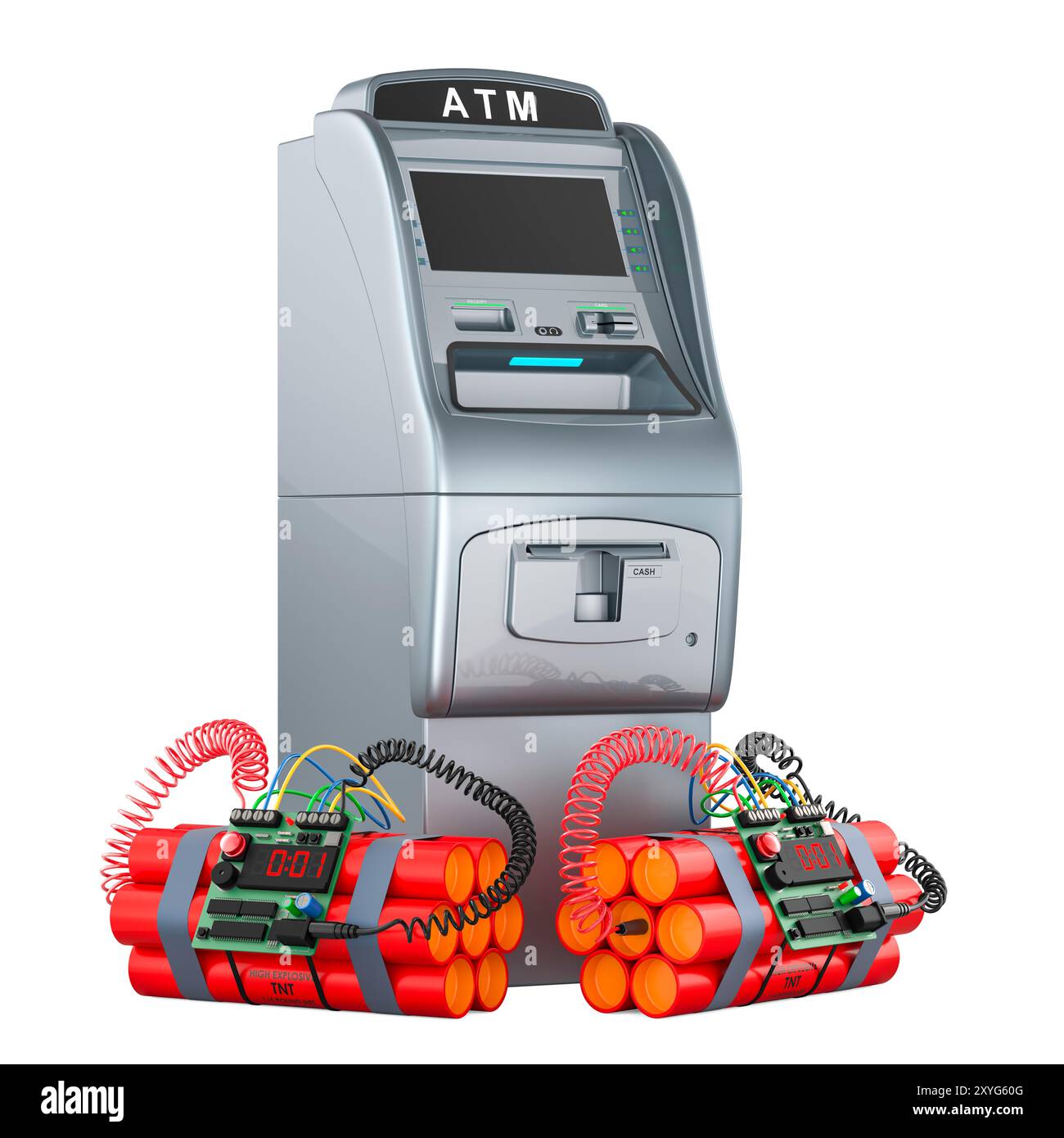 Explosive burglary Cut Out Stock Images & Pictures - Alamy