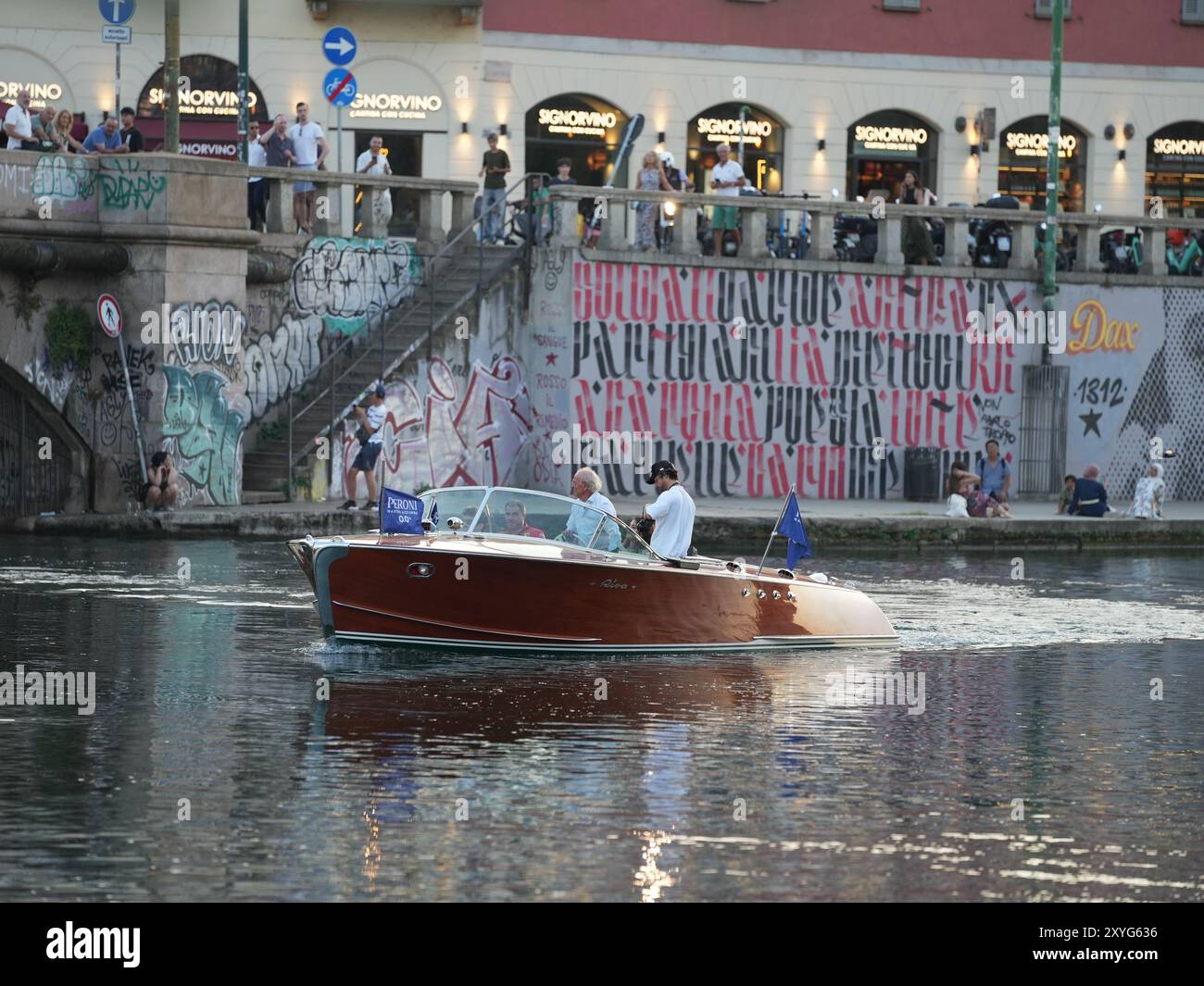 Milan - Leclerc at the Ferrari Peroni Event in Darsena - Ferrari fans ...