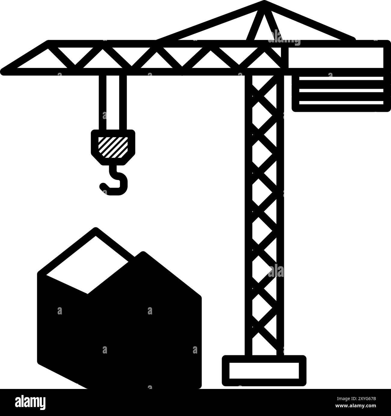 Outline building icon hi-res stock photography and images - Alamy