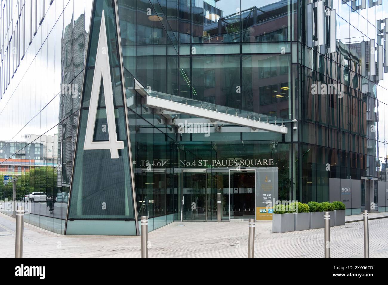 No. 4 St. Paul's Square Liverpool Stock Photo - Alamy