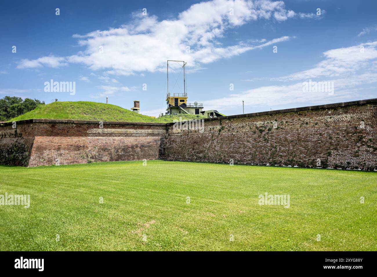 Palmetto log fort history hi-res stock photography and images - Alamy