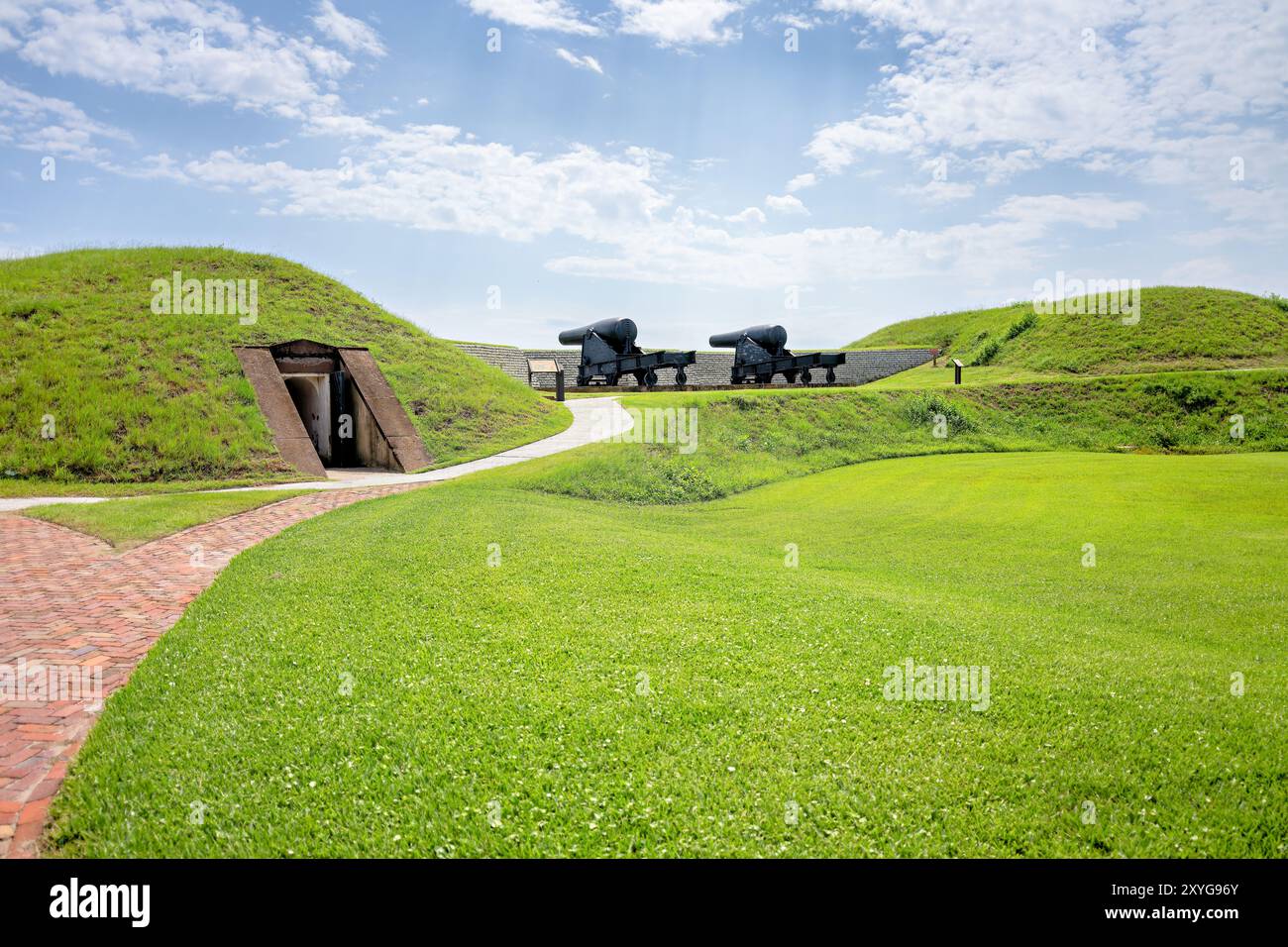 Fort Moultrie Coastal Defenses Sullivan's Island South Carolina ...