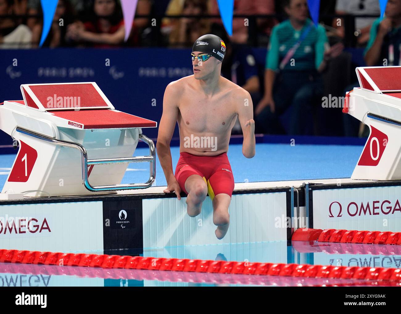 Spain's Luis Huerta Poza before the Men's 200m Freestyle - S5 Final at ...