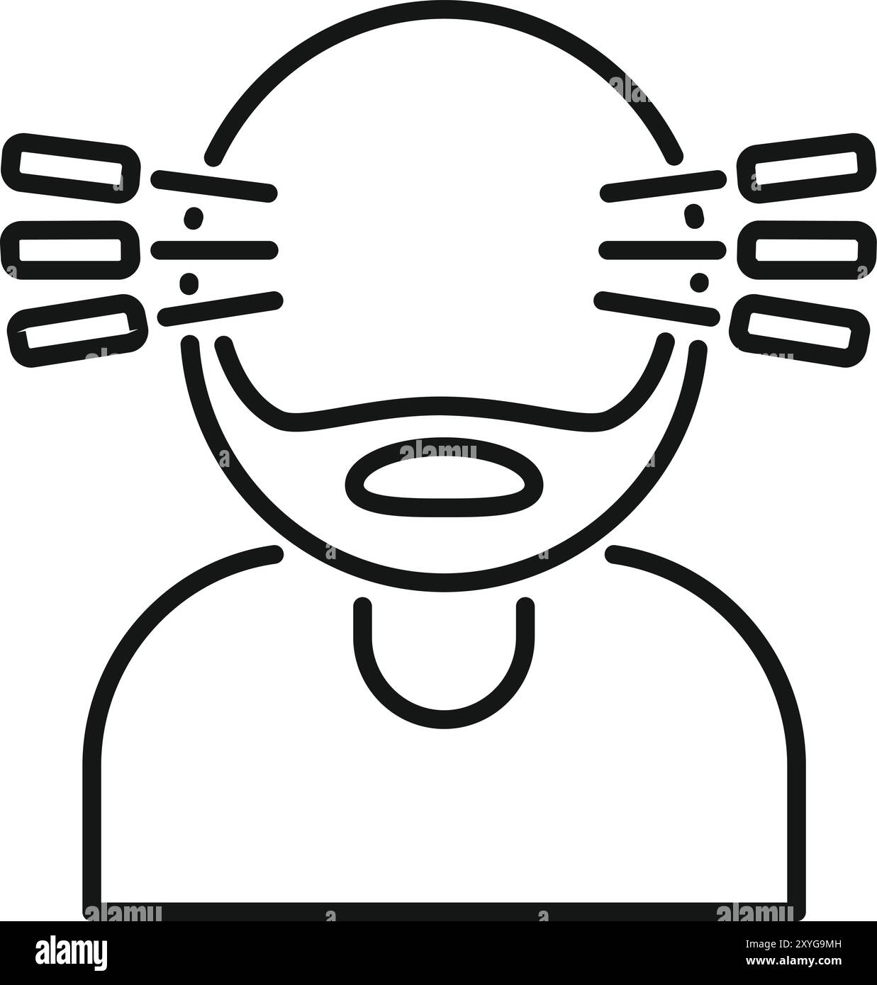 Visual disturbances Stock Vector Images - Alamy