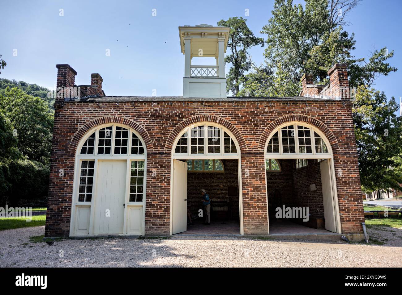 John Brown's Fort Harpers Ferry West Virginia // HARPERS FERRY, West ...