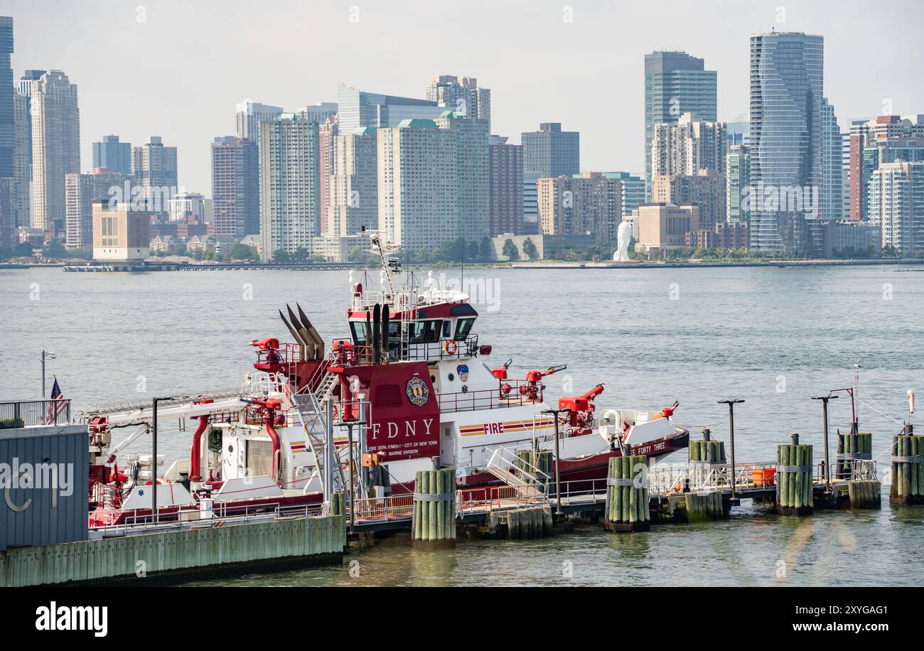 Manhattan, New York - July 25, 2024: Urban landscapes of Manhattan West ...
