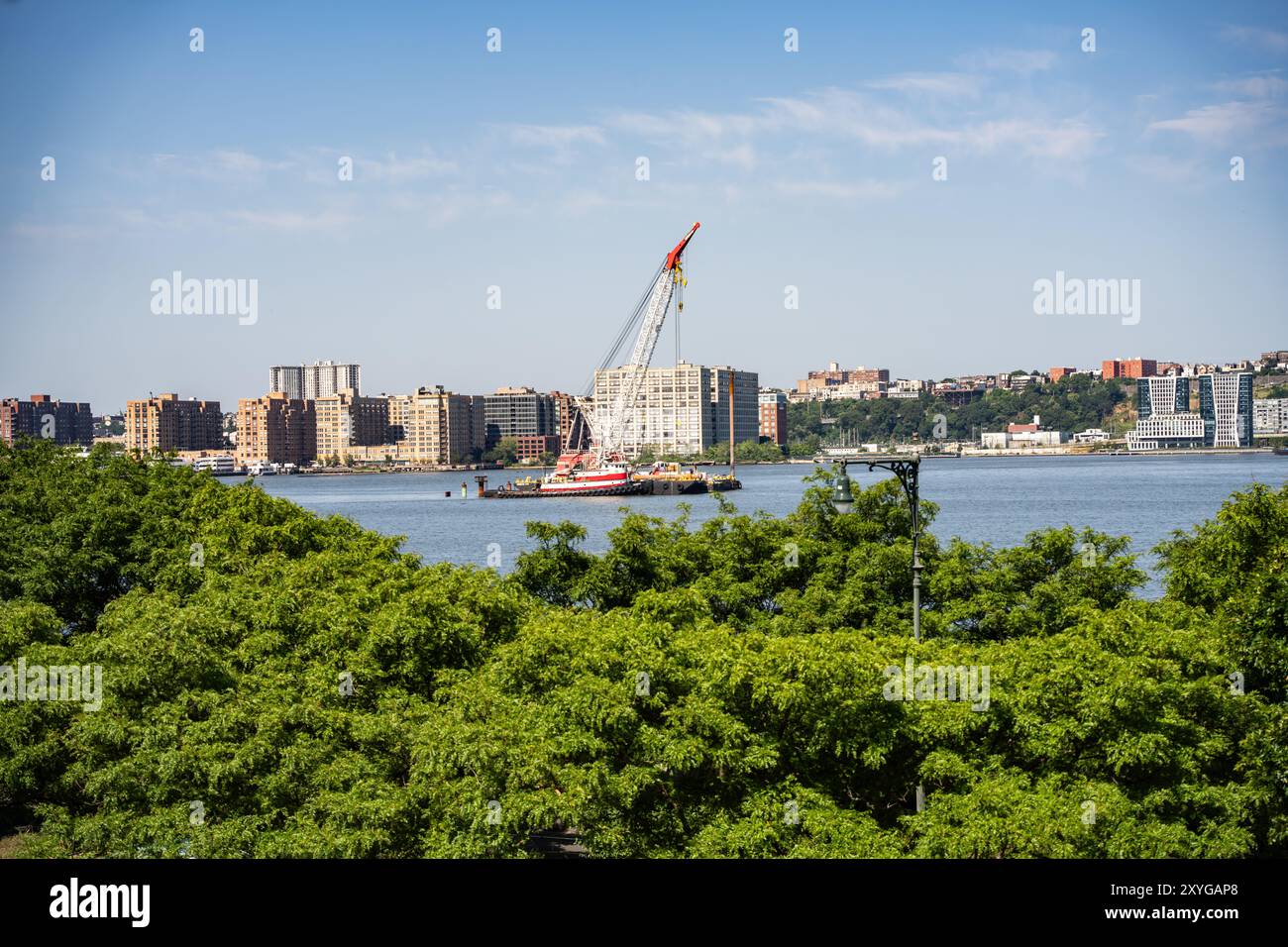 Manhattan, New York - July 25, 2024: Urban landscapes of Manhattan West ...