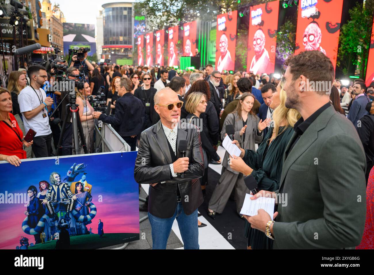 London, UK. 29 August 2024. Michael Keaton attending the UK premiere of ...
