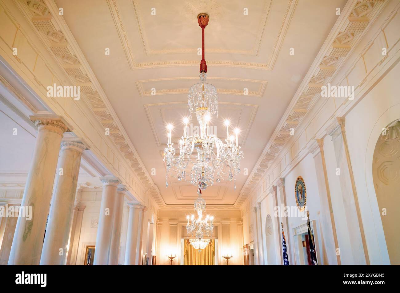 White house formal spaces hi-res stock photography and images - Alamy