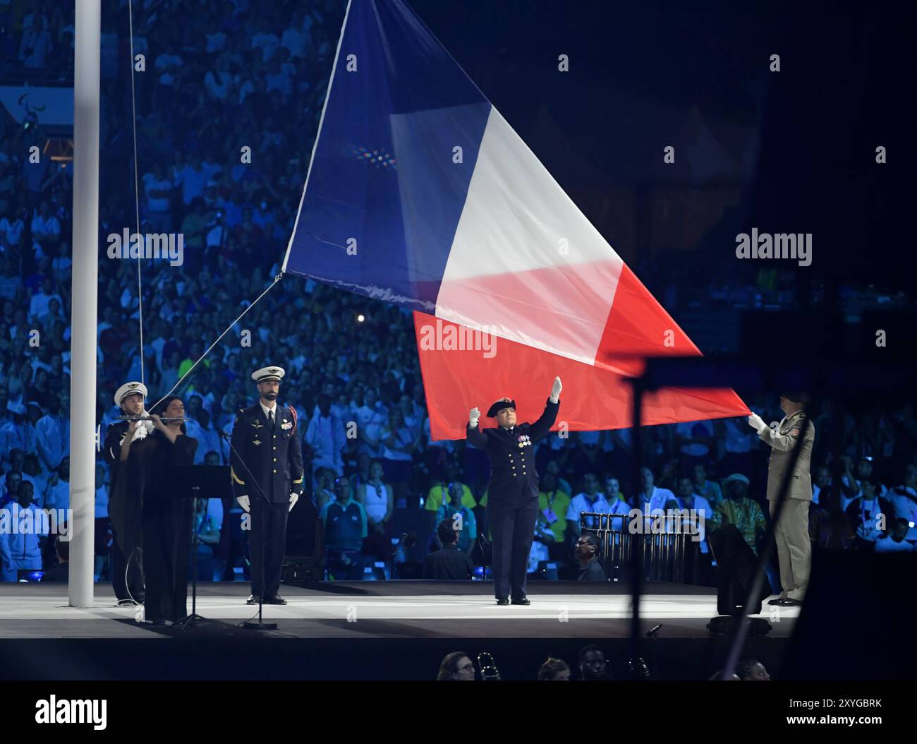 The Opening Ceremony of the Paralympic Games Paris 2024, at Place de la ...