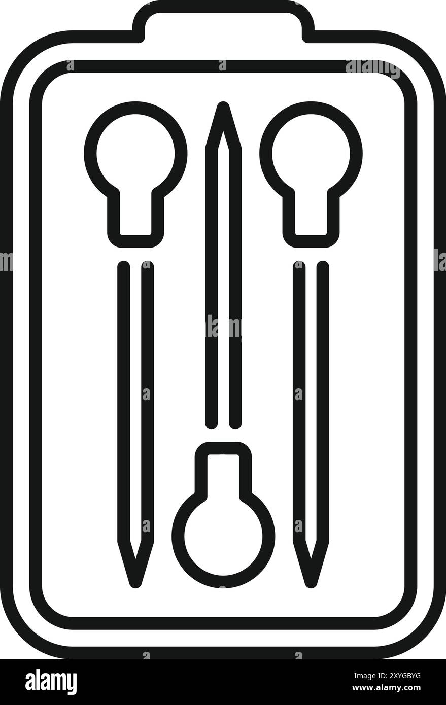 Digital thermometer beef Stock Vector Images - Alamy