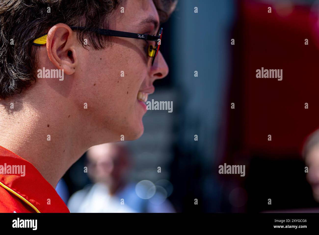 Monza, Italy, 29th Aug 2024, Oliver Bearman, The reserve driver for the ...