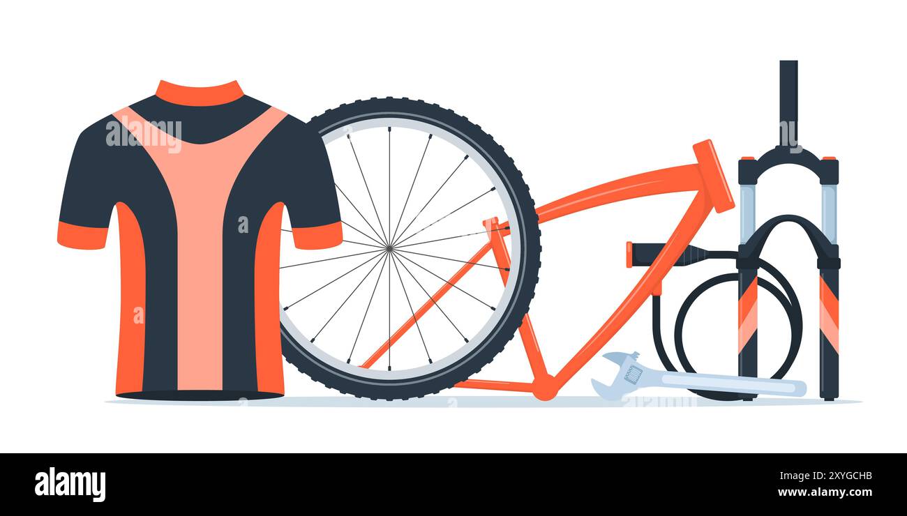 Track cyclist training Stock Vector Images - Alamy