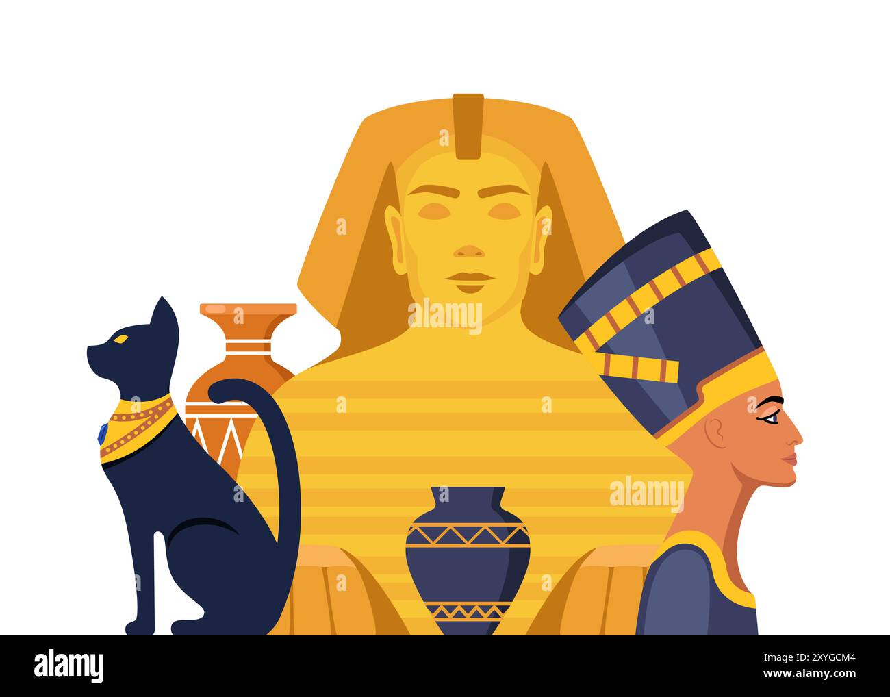 Egyptian mythological creatures hi-res stock photography and images - Alamy