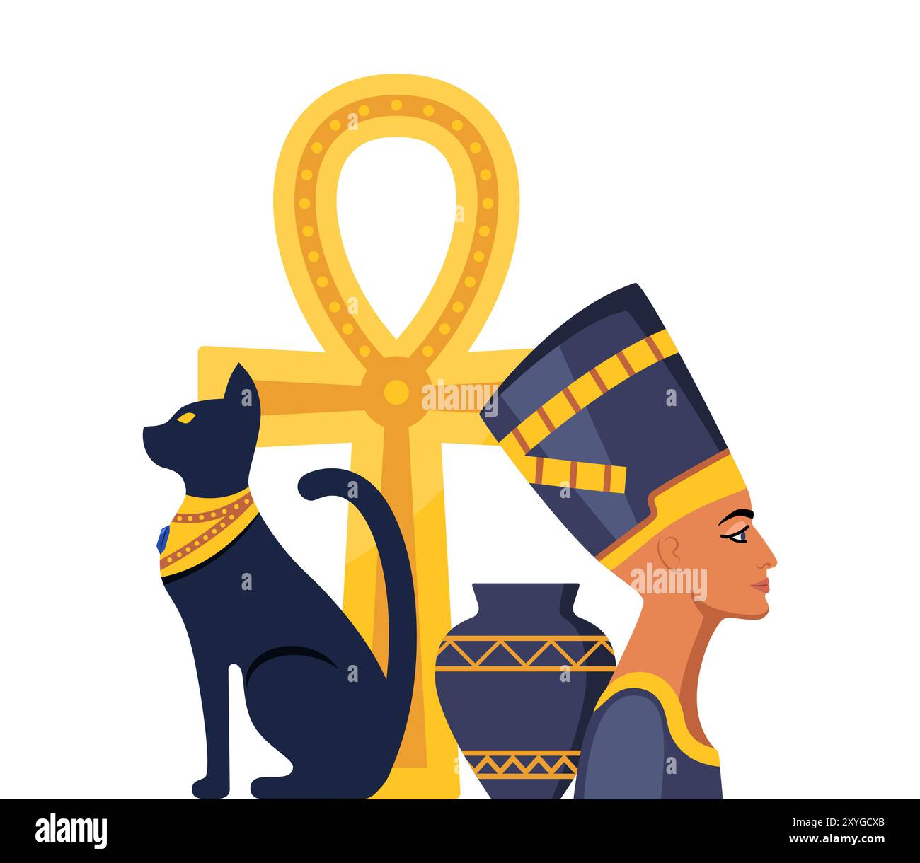 Egyptian mythological creatures hi-res stock photography and images - Alamy