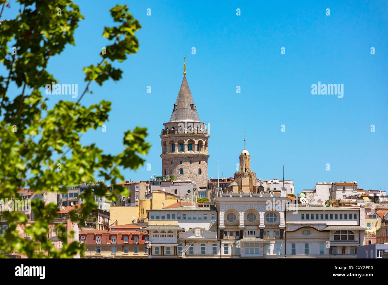 Istanbul view with Galata Tower or Galata Kulesi. Visit Istanbul ...