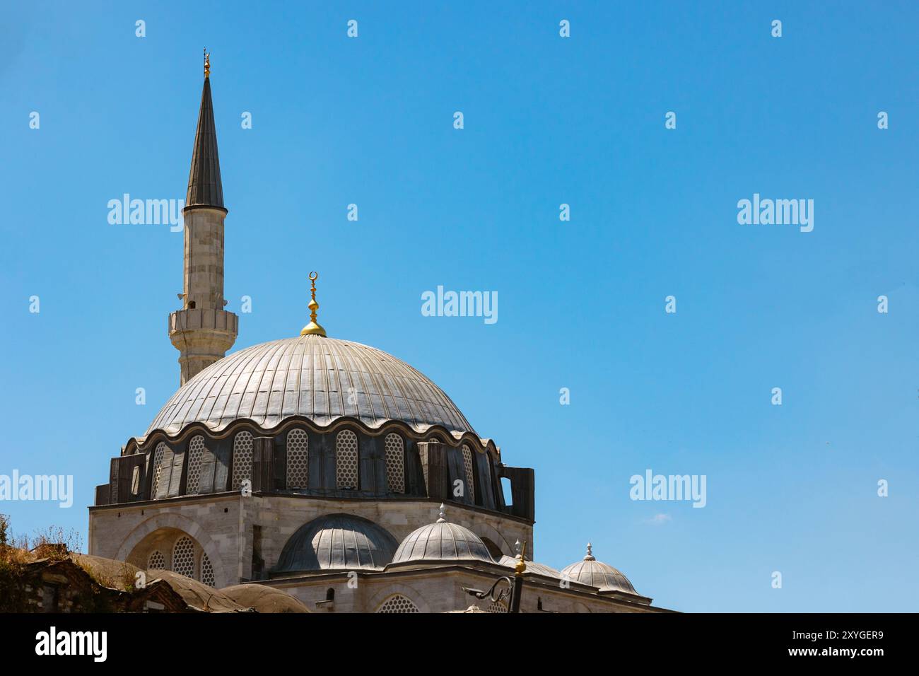 Rustem Pasa Mosque in Istanbul. Ottoman architecture background photo ...