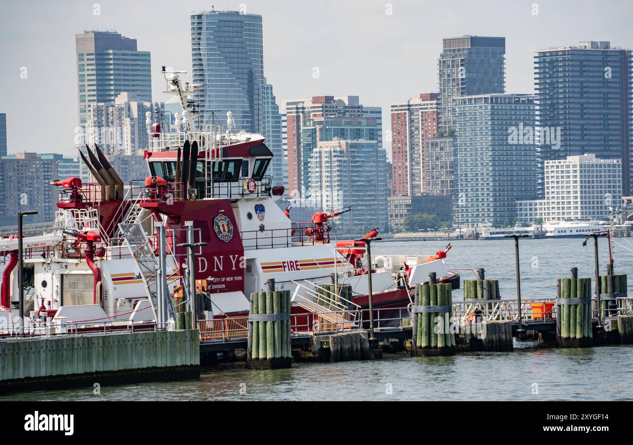 Manhattan, New York - July 25, 2024: Urban landscapes of Manhattan West ...