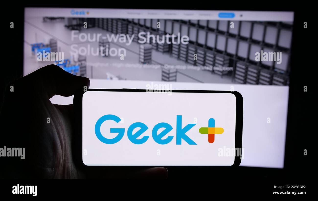 Geekplus logo hi-res stock photography and images - Alamy