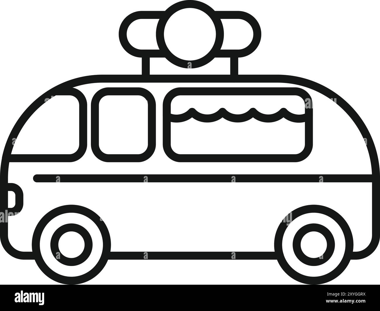 This icon depicts an aquarium transport van, specialized in moving ...