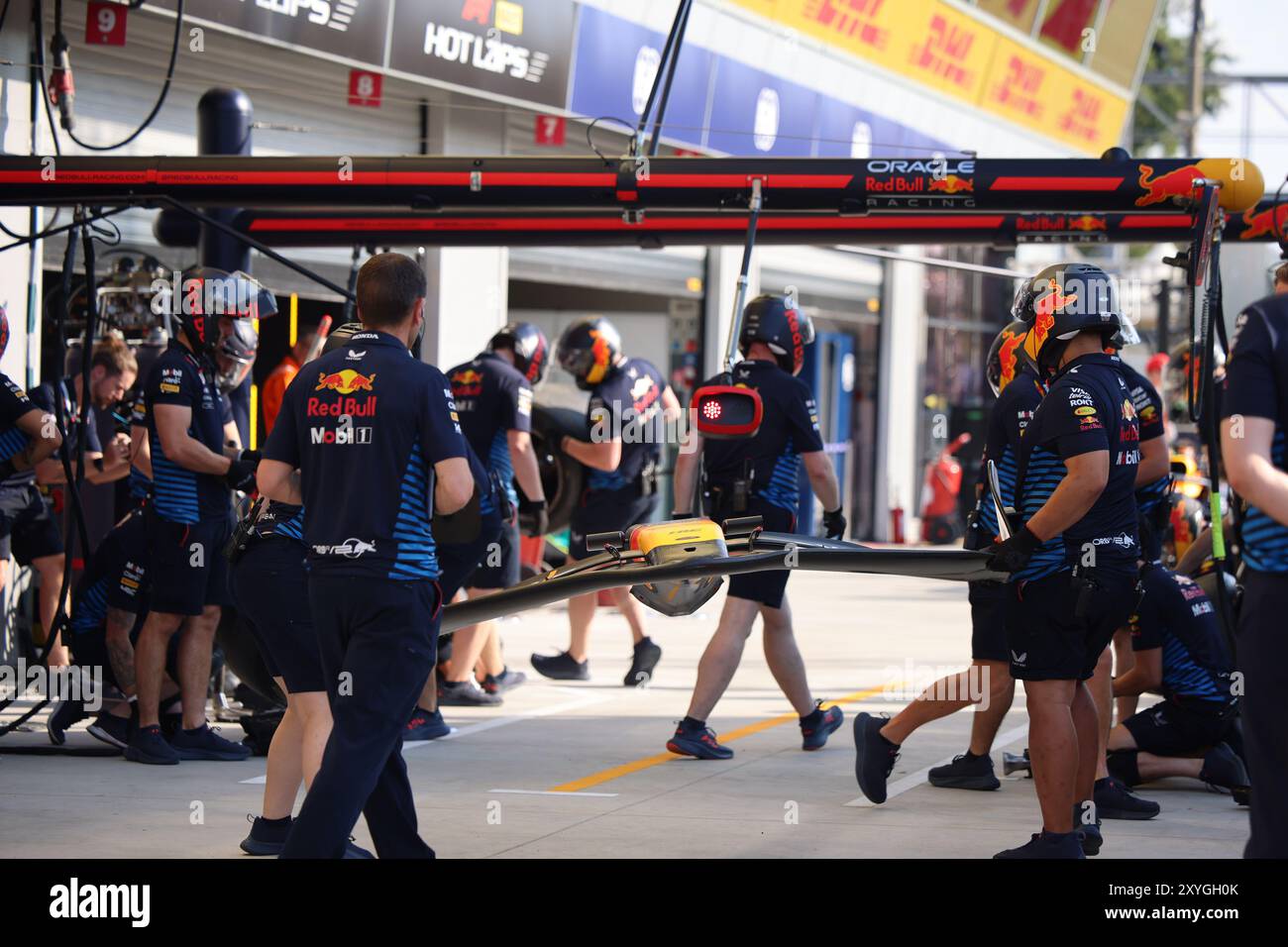 Red Bull Racing, Pitstop Practice , ITA, Formel 1 Weltmeisterschaft, Italian Grand Prix ...