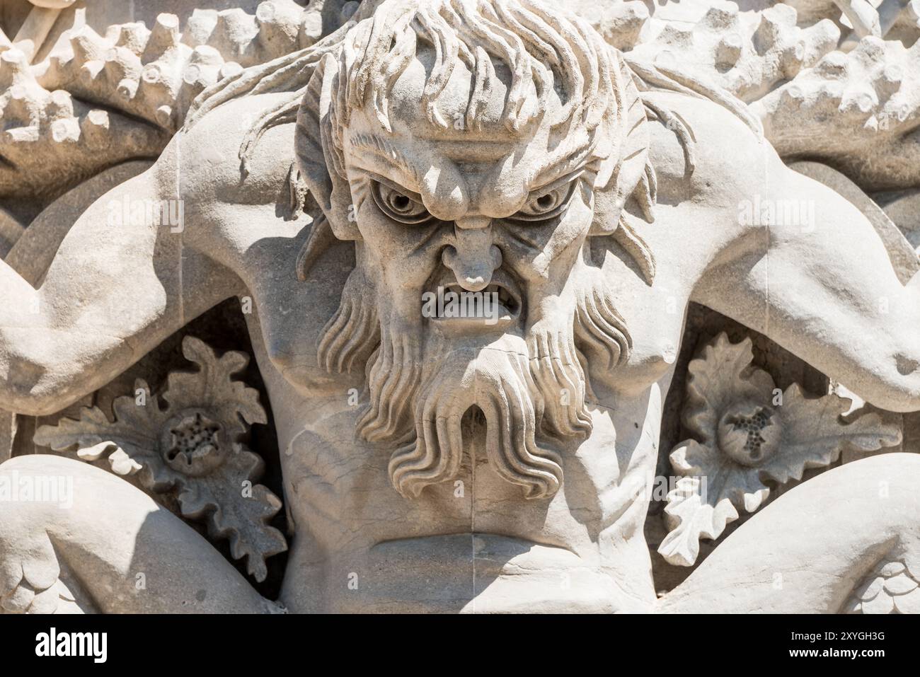 Pena Palace Triton Statue Sintra Portugal // SINTRA, Portugal — The ...